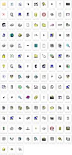 Windows Icons: Reference list with details, locations & images